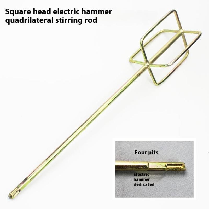 【ZLPH】 1Pcs Putty Powder Coating Paint Electric Mixer Rod Head Cement ...