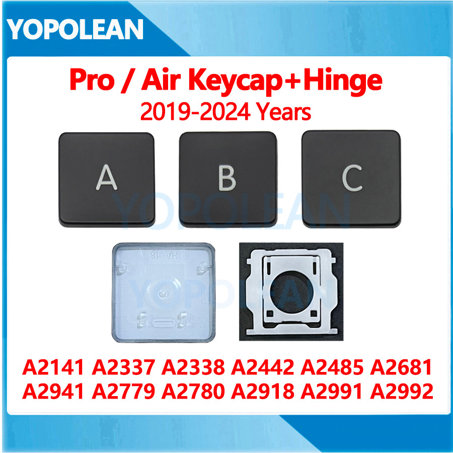 New Keycaps + Hinge For Macbook Pro Air 13" 14" 16" Key Cap Keys A2141 ...