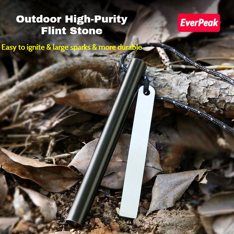 Fire Starter Outdoor Flint Portable Fire Starter Magnesium Ferro Rod ...