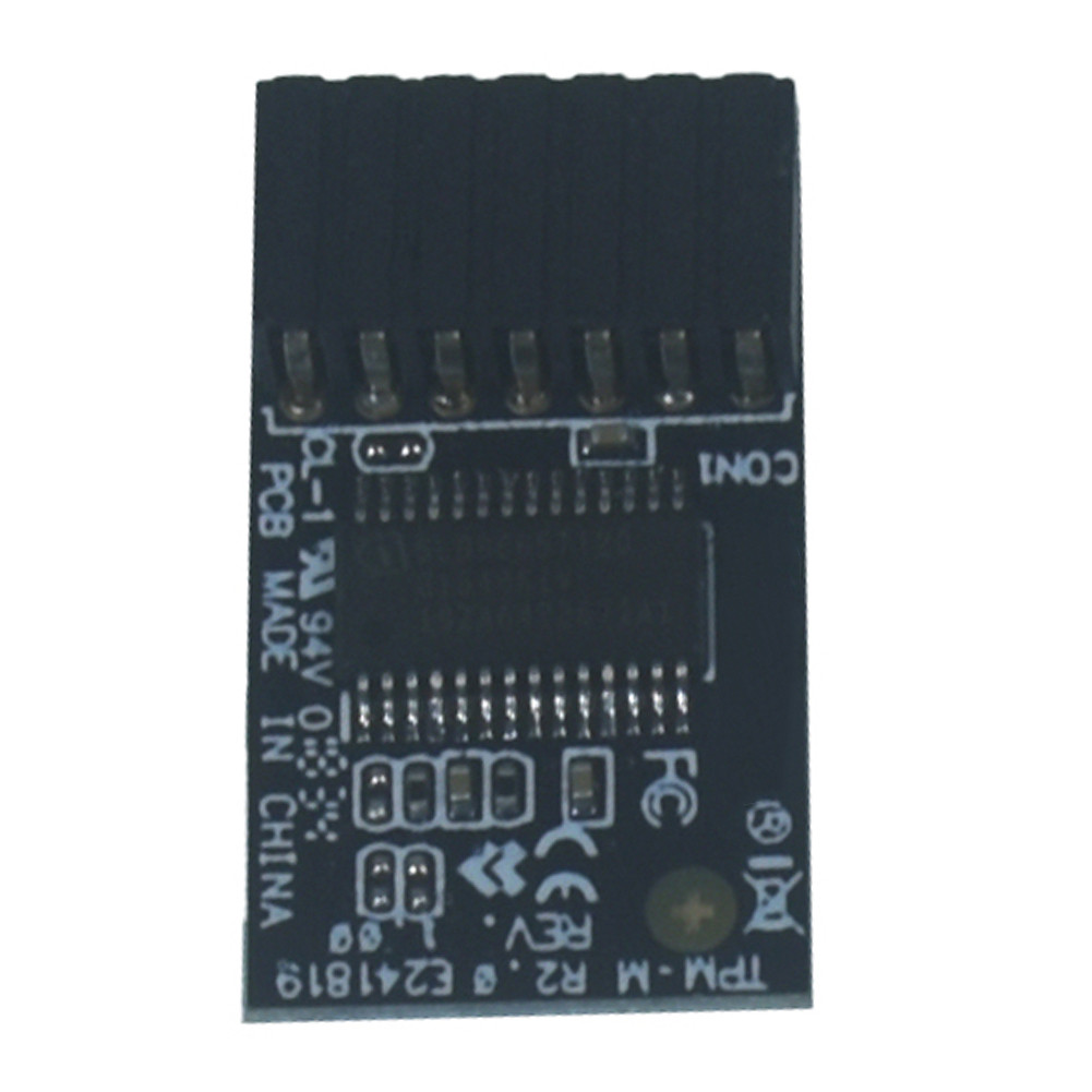 For Asus TPM-M R2.0 TPM Module LPC 14-1 Pin The Trusted Platform (TPM ...