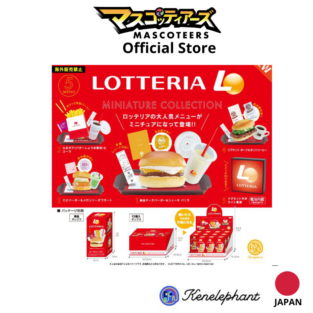 KENELEPHANT LOTTERIA Miniature Collection Box Imported From Japan ...