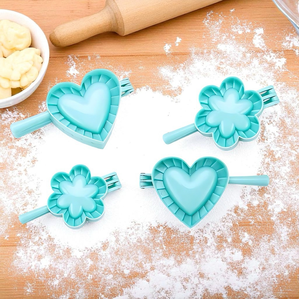 Plastik Acuan Karipap Bentuk Love / Bunga Love / Flower Shape Curry ...