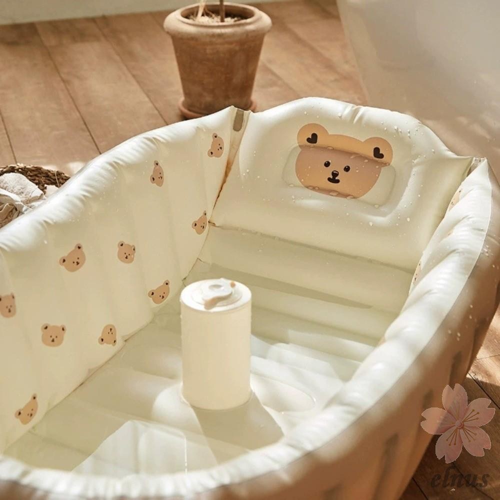 ELNUS Dot To Dot Inflatable Swimming Pool, Korean Style PVC Baby ...