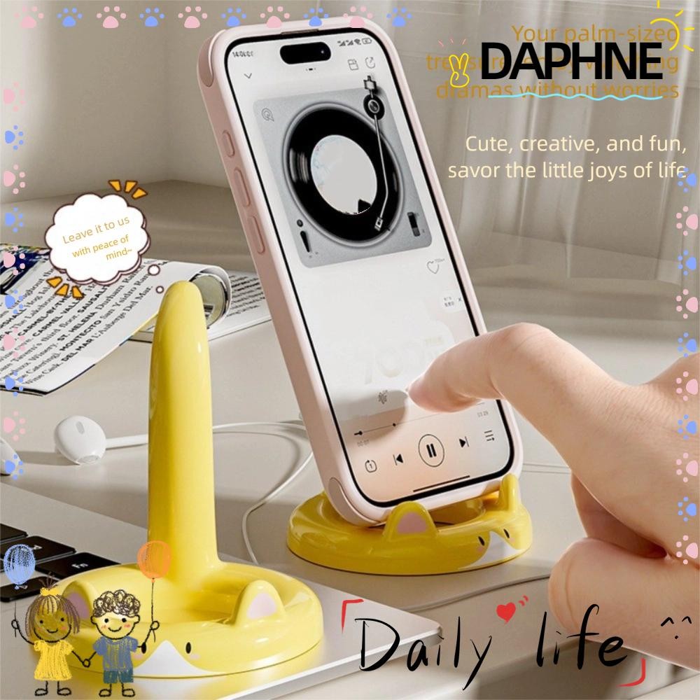 DAPHNE Cat Phone Holder, Cartoon Multi-function Phone Stand, Portable ...