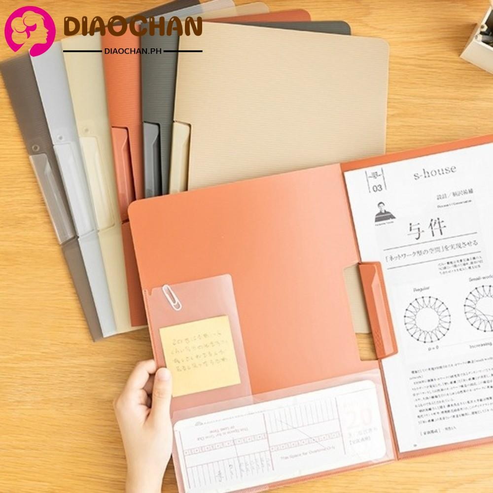 DIACHAPH File Folders, Plastic Versatile File Contract Folders ...