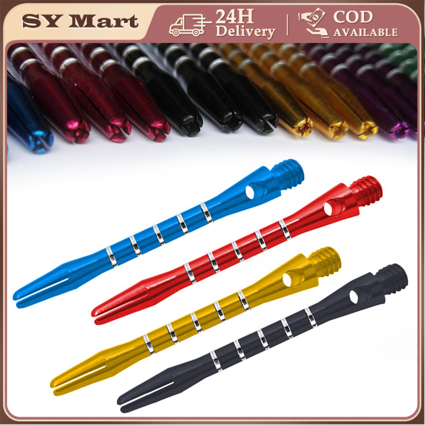 SYMart 3Pcs/Set Colour Darts Shafts 48mm Aluminium Alloy Rod Stems ...