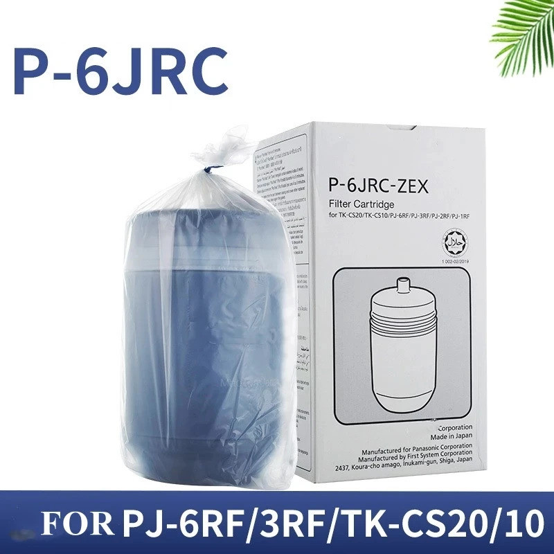 Original P-6JRC Water Filter Cartridge for Panasonic PJ-6RF/3RF TK-CS20 ...