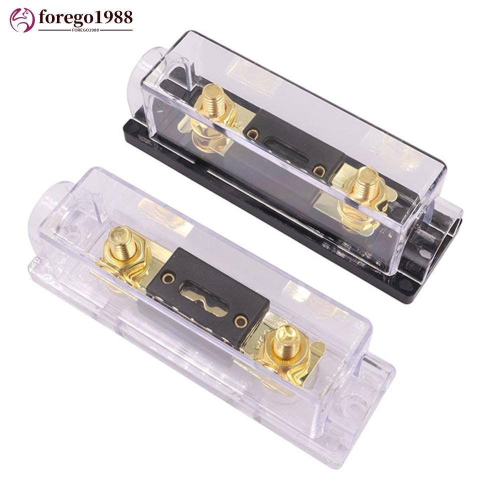 FOREGO1988 Car Auto Fuse Holder Bolt-on Fuse Automotive Audio Fuse ...