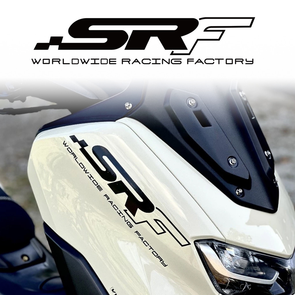 SRF Line Sticker Worldwide Racing Factory Reflective Motorcycle Head ...