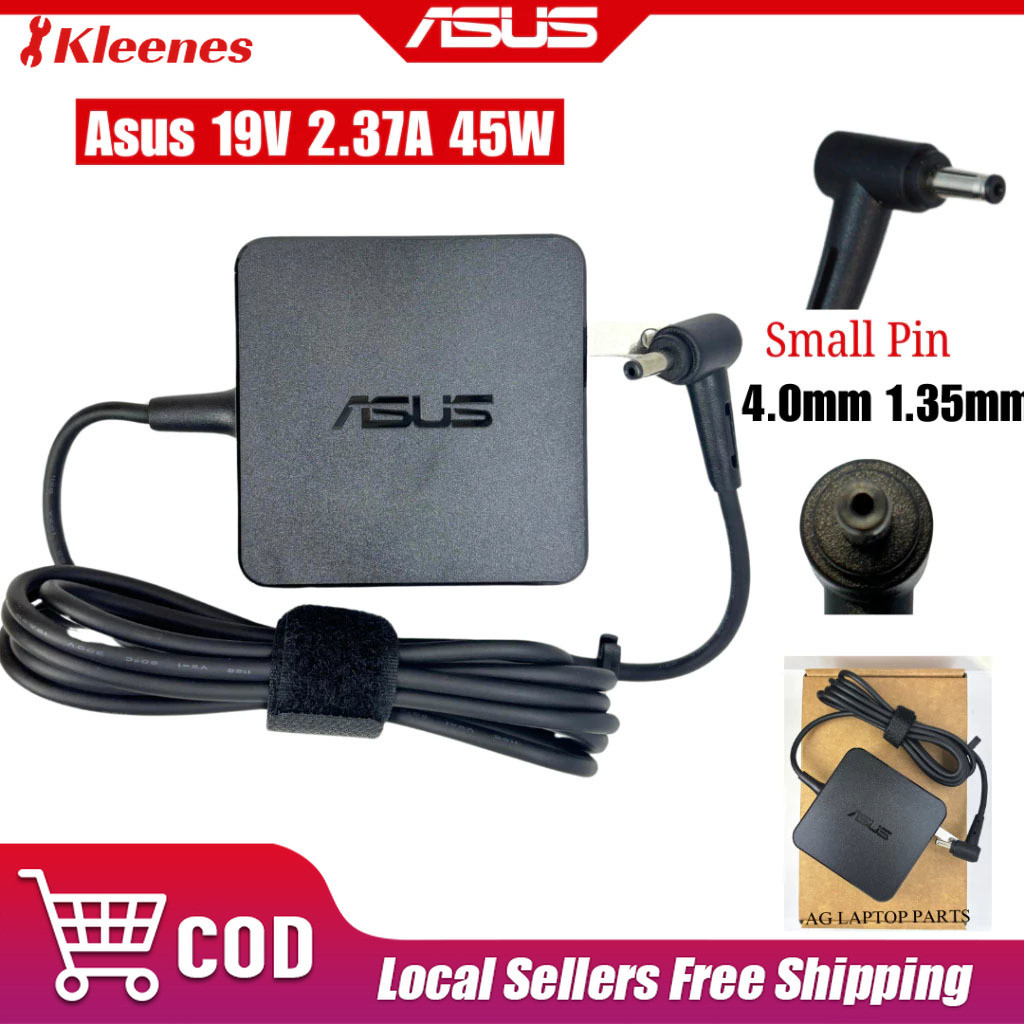 ASUS Laptop Charger Power Adapter for Asus 19V 2.37A (45W) (4.0mm*1 ...