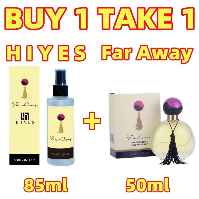 【BUY 1 TAKE 1】 Far Away Fragrance Mist Perfumes Long Lasting Fragrance ...