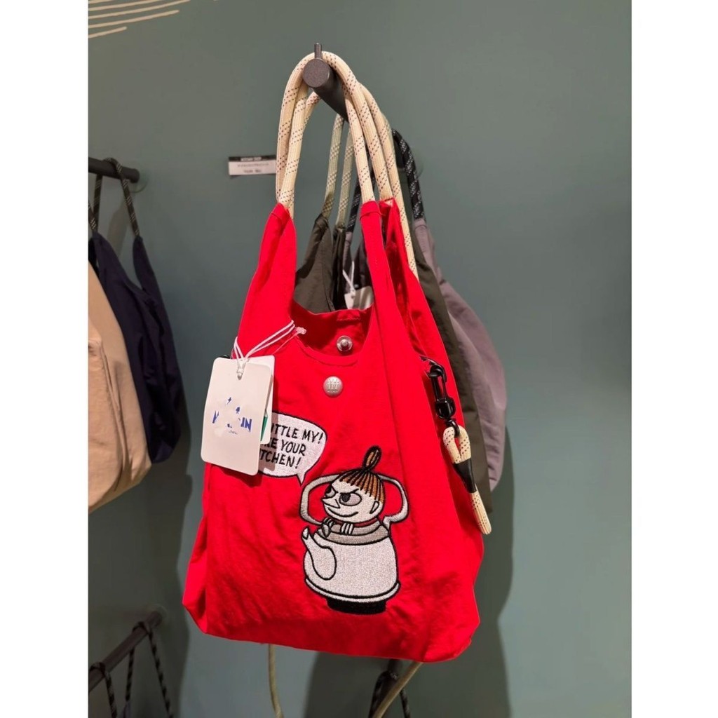 /Japan Moomin Family Yamei Embroidered Handbag Large Capacity Hand ...