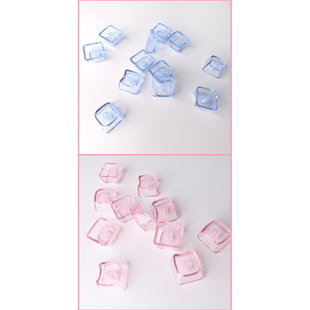 PC Transparent MAO Cute Cat Shape Keycap PC Material 1U Keycap ...