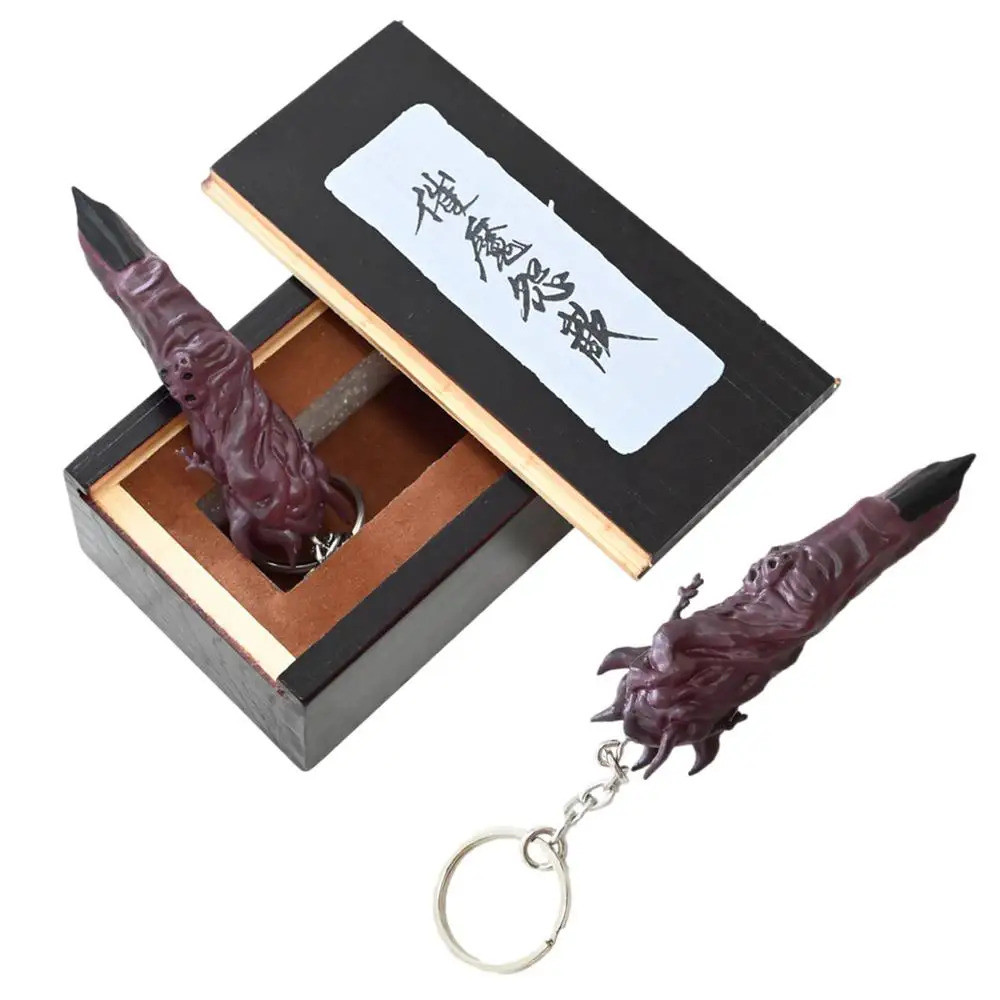 Anime Finger Keychain Yuji Itadori Gojo Satoru Two-Face Sukuna Figure ...
