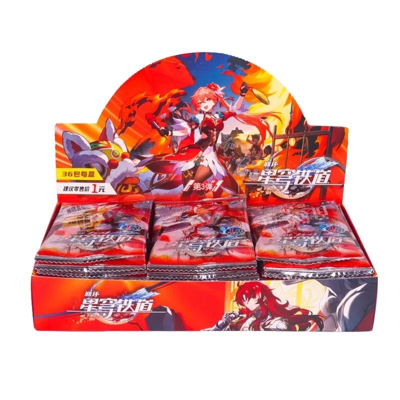 Honkai: Star Rail Premium Game Collection Trading Card Holo Sealed ...