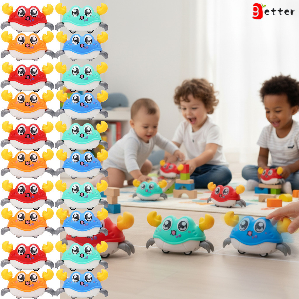 Double Return Force Left Right Shake Simulation Crab Plaything- Fun ...