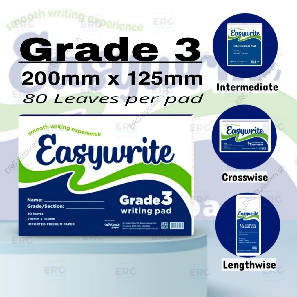 Buy1Take1 Writing Pad Paper 160 Leaves | Super White Grade 3 for ...