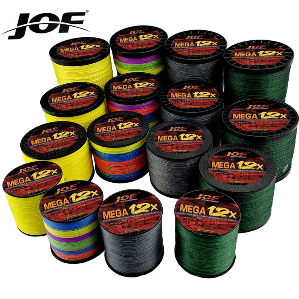 100M 300M 12 Strands Braided Line Dyneema Braid Lines Lake Braided PE ...