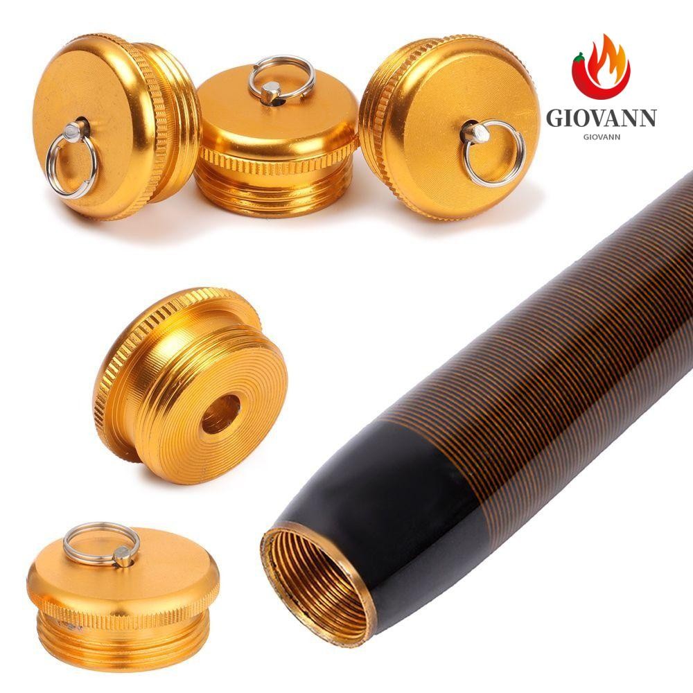 GIOVANNI Fishing Rod Rear Plug Fishing Rod Cover Gold Tackle Fishing ...