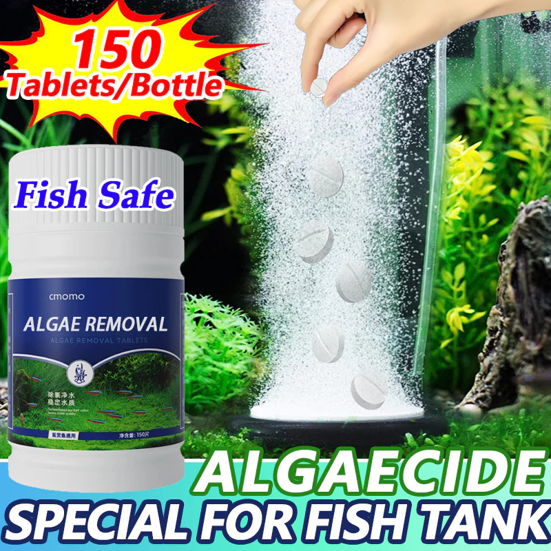 Algae Remover for Aquarium High-Efficiency Tablets for Fish Tanks and ...
