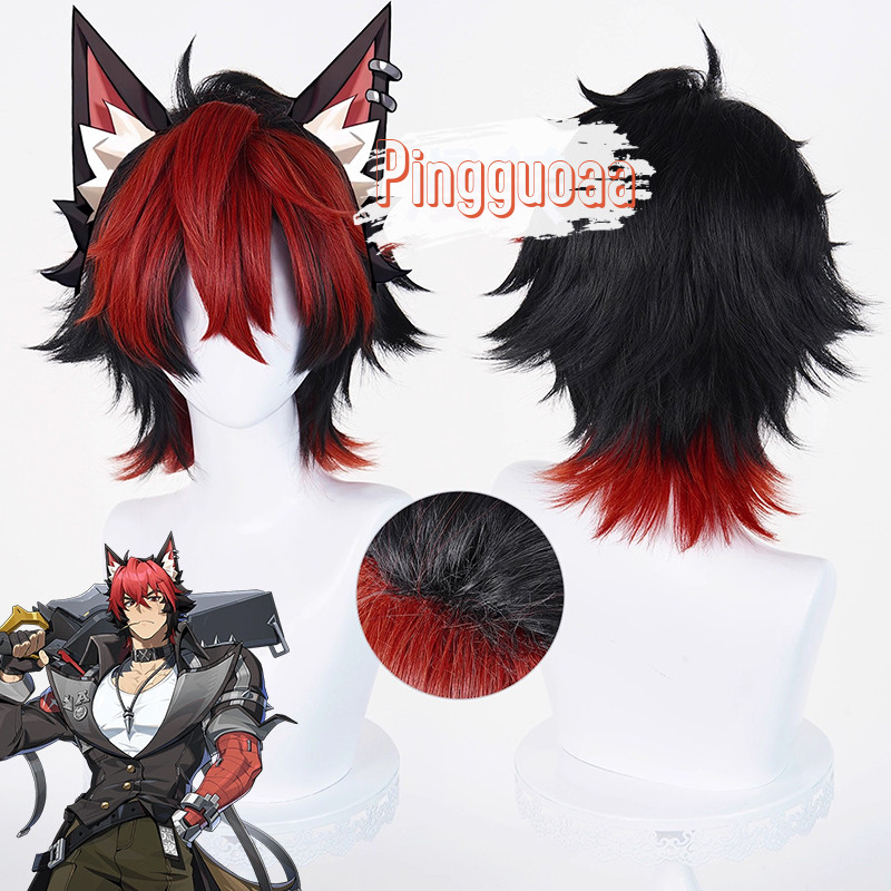 Zenless Zone Zero Komano Manato Cosplay Wig 32cm Heat Resistant ...