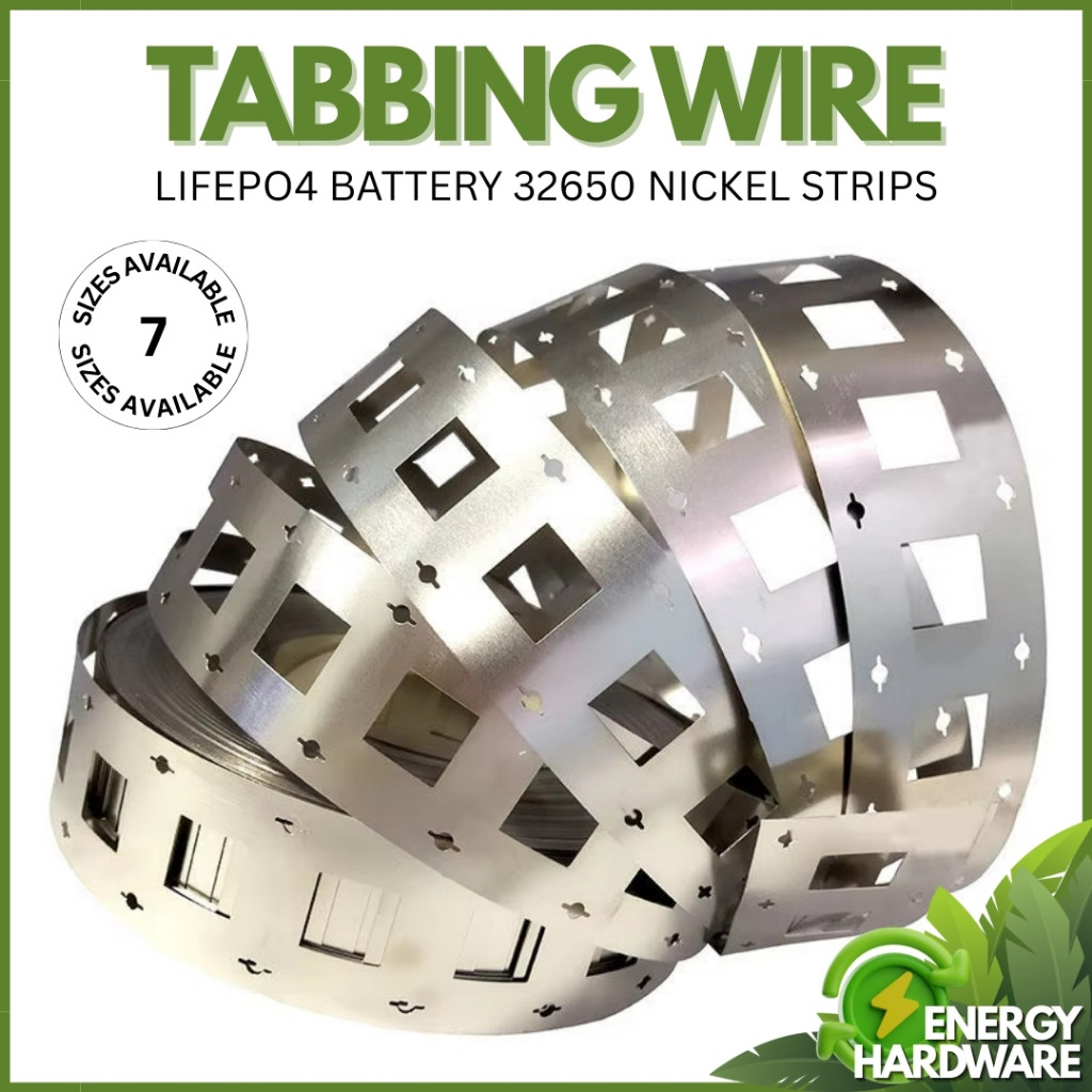 1 Meter 3.3ft Tabbing Wire for 32650 / 32700 LiFePO4 Battery Cell ...