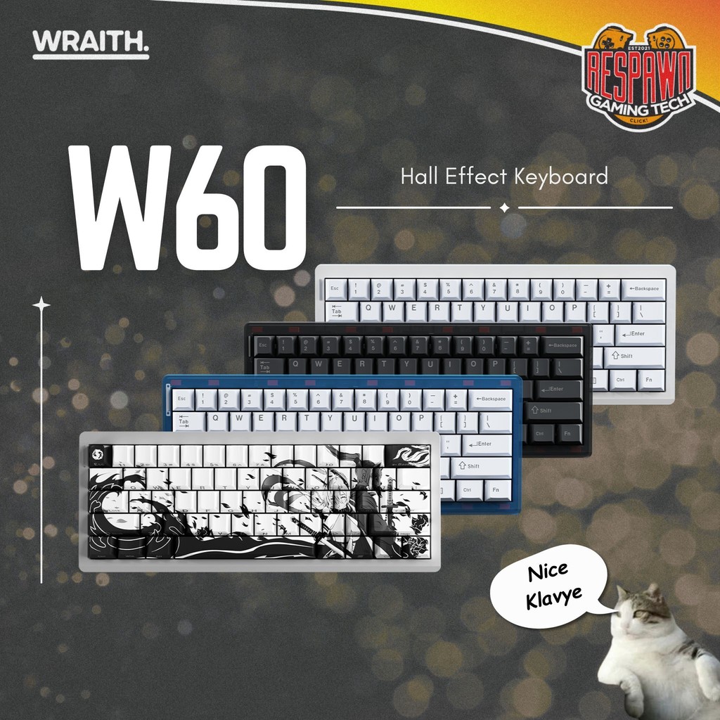 Wraith W60 Hall Effect Gaming Keyboard | Shopee Philippines