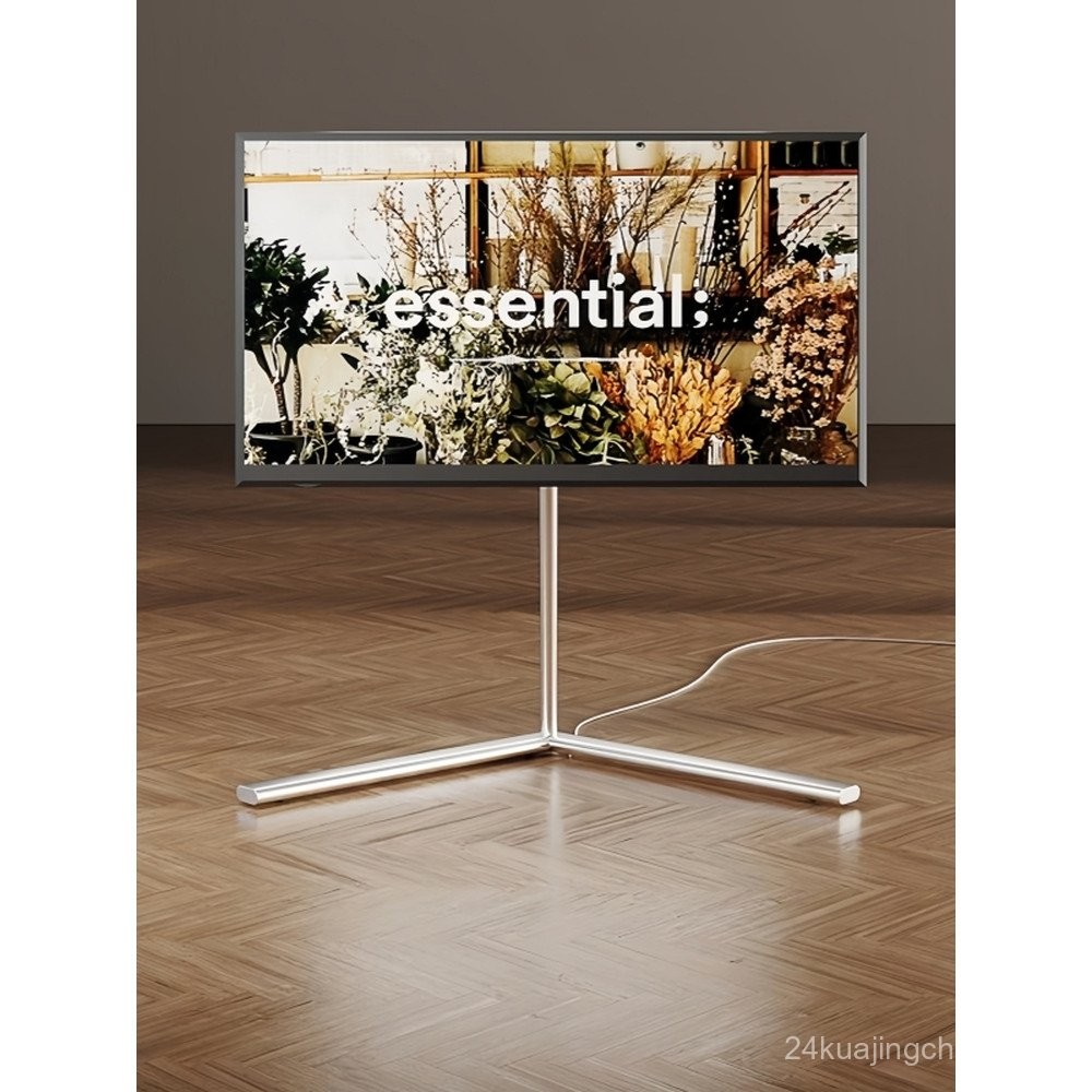 Movable TV Stand Vertical Floor Stand with Wheels for Hisense Skyworth ...