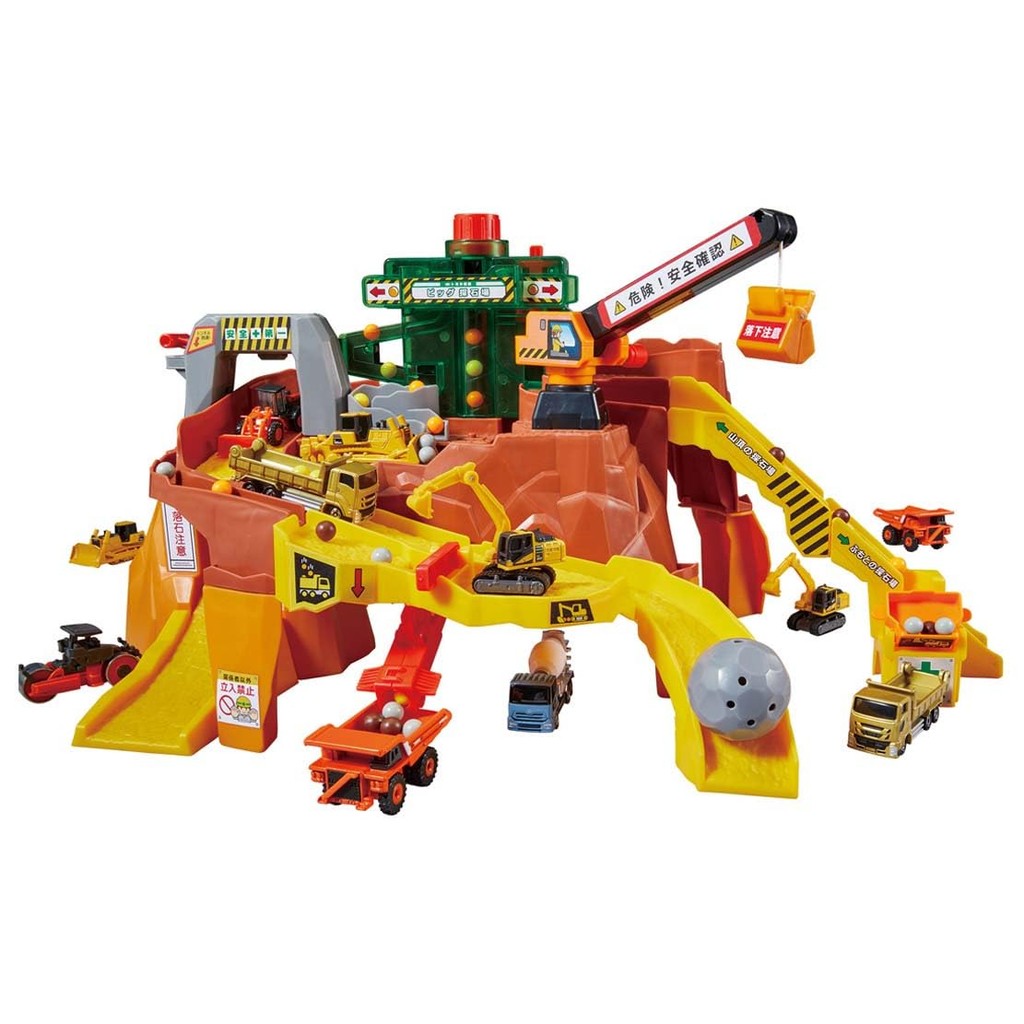 TAKARA TOMY Tomica Big Construction Site with Rolling Rocks! | Shopee ...