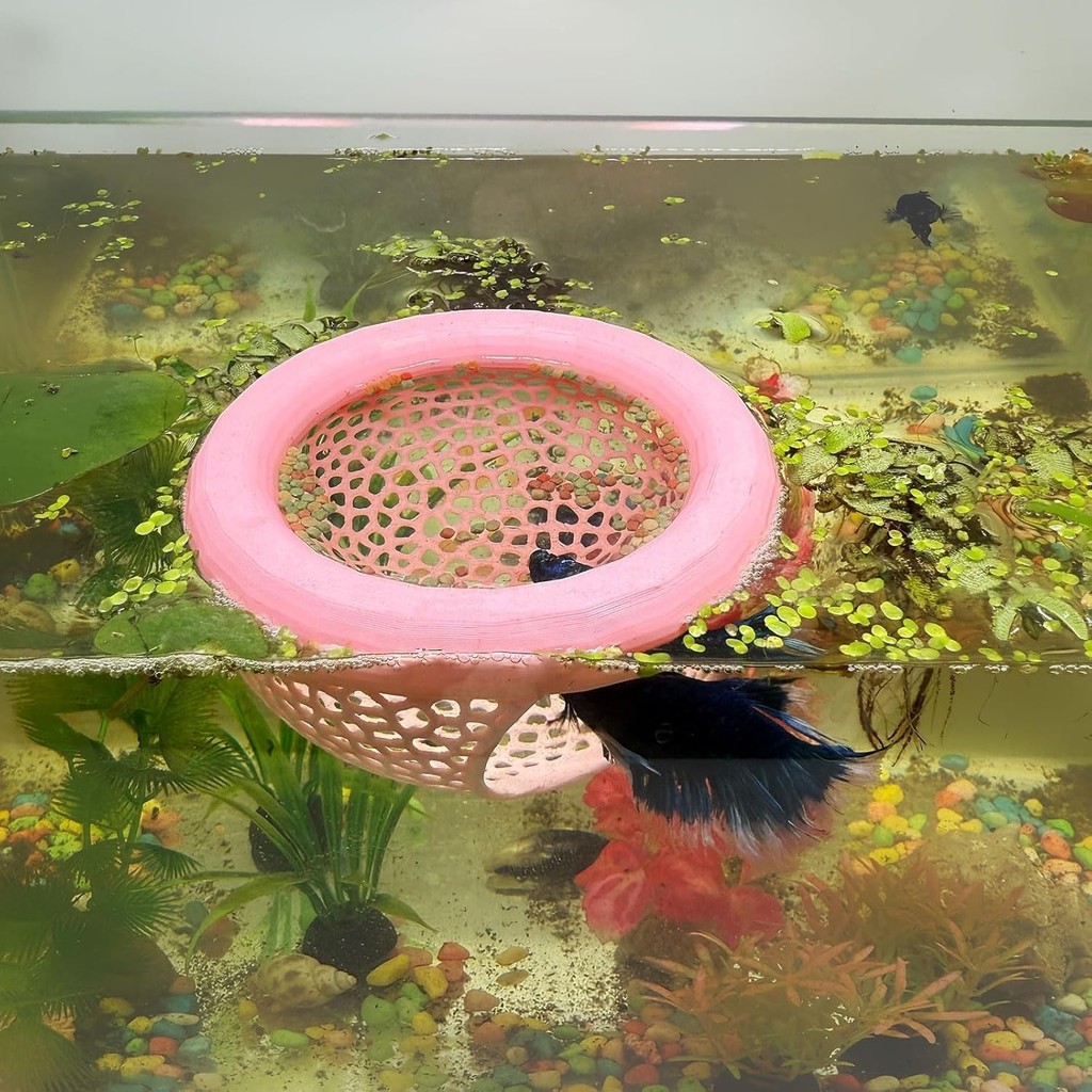 Floating Fish Lounge Betta Hammock Fish Rest Area, 3D Printed Betta ...