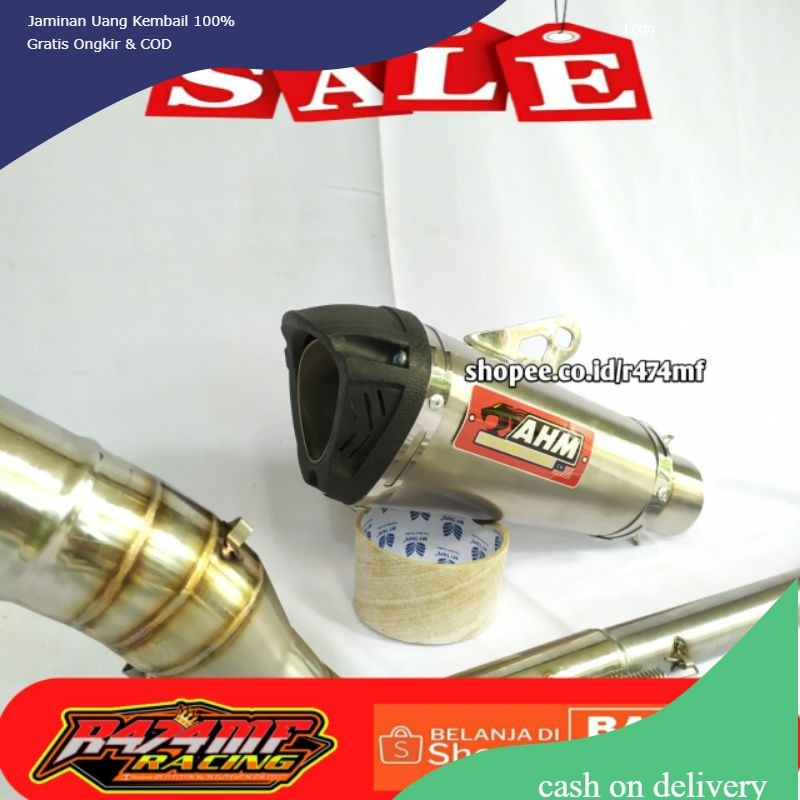 AHM Exhaust PNP Ex5 Legend Wave100 Wave125 Srl115 Srl115vFi Kriss100 ...