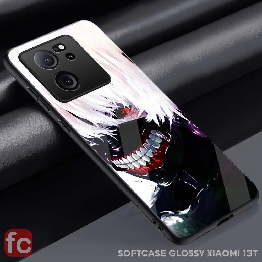 CUSTOM SOFTCASE HARDCASE Glossy Xiaomi 13T MOTIF Ken kaneki Anime Tokyo ...