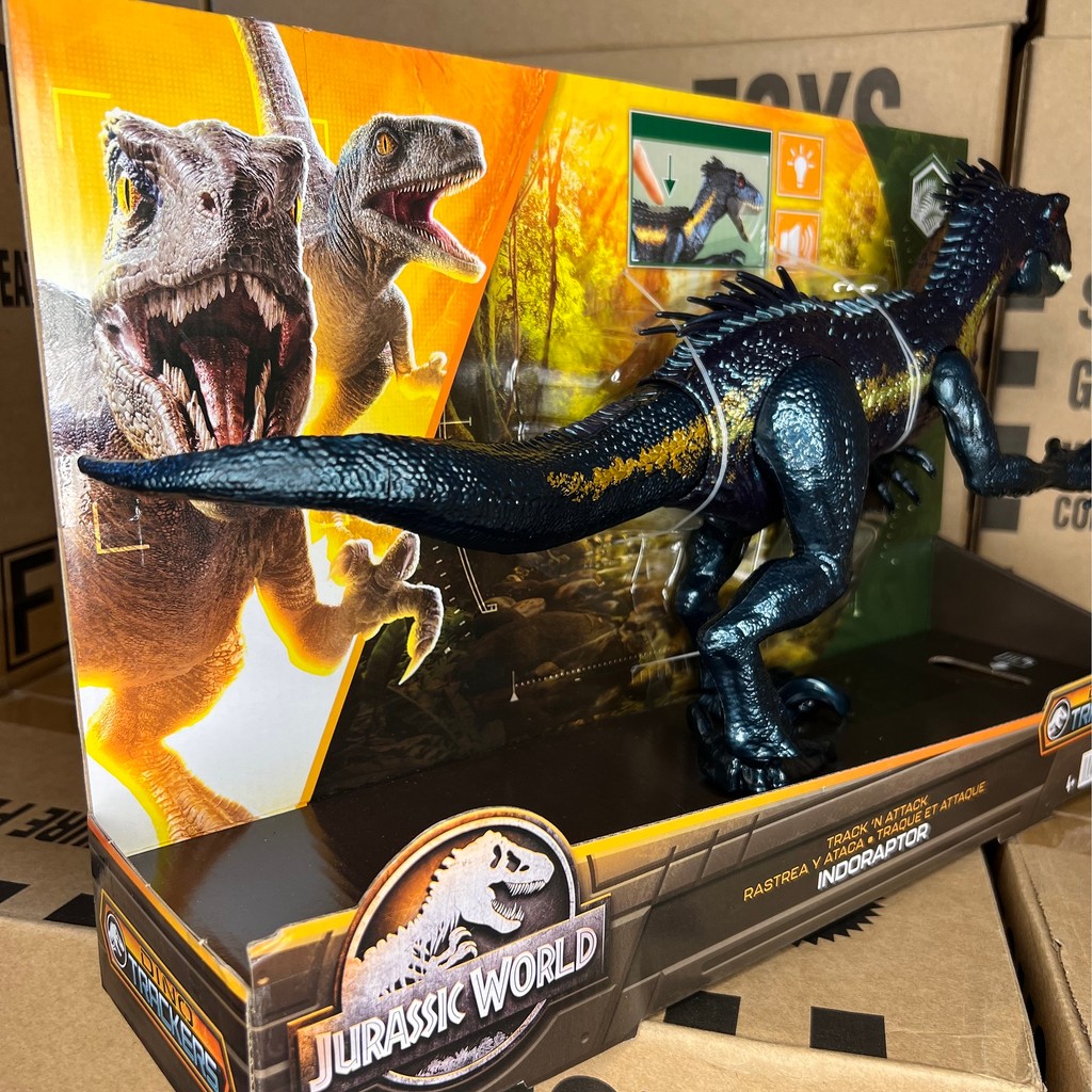 Mattel Jurassic Animation Same Style Large-Scale Tracking Sound Light ...