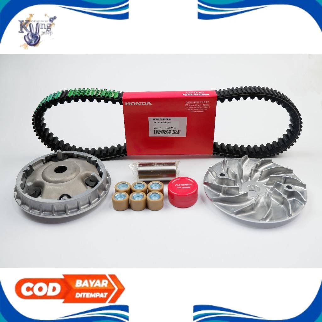 Left Package Vario 125 New & Vario 150 Old Complete Vanbelt Vario 150 ...
