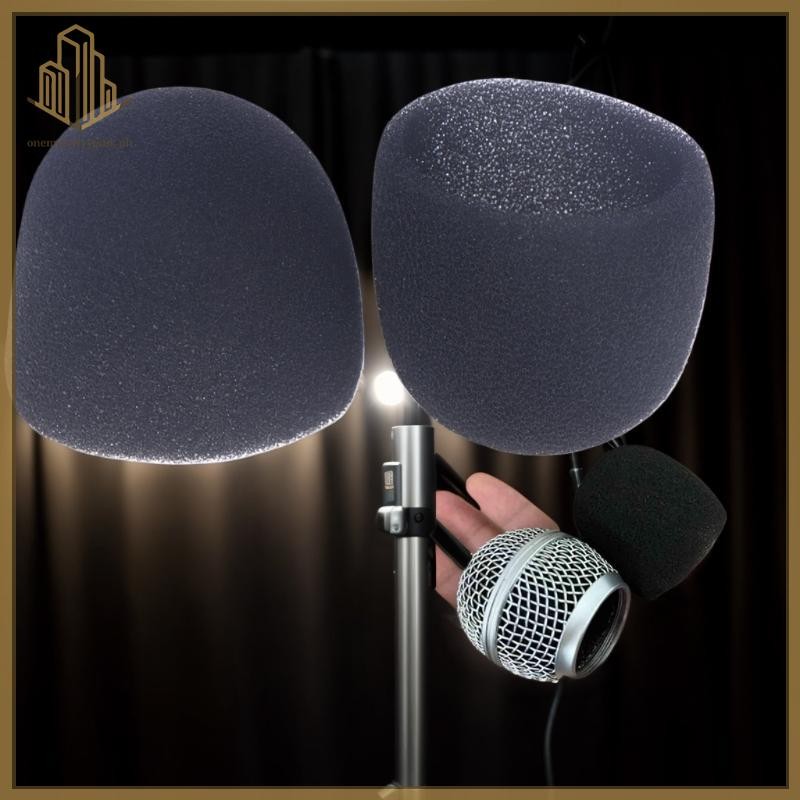 Onemetertry 2/10Pcs Studio WindScreen Sponge Microphone Cap Microphone ...
