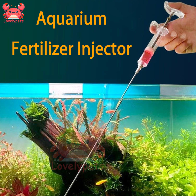 30cm Extra-Long Needle Aquarium Fertilizer Injector Aquatic Plant ...