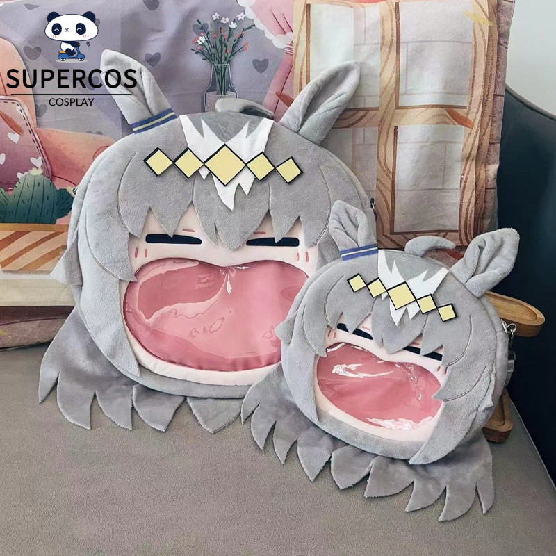 Uma Musume Oguri Cap Ita Bag Big Mouth Clear Shoulder Bag Plush ...
