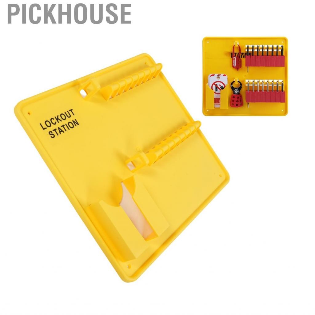 pickhouse-ph Lockout Tagout Station with Loto Devices Wall Mount Lock ...