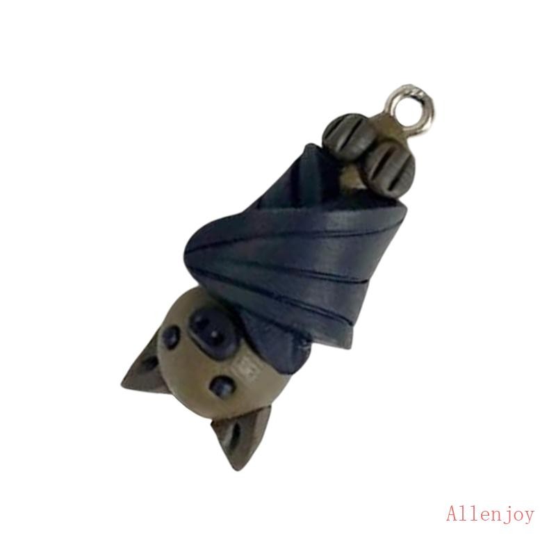 JOY Cute Bat Miniature Figurine Hinge Head Ornament for Halloween Funny ...