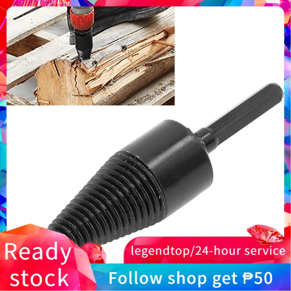 legendtop-ph Wood Splitting Drill Bit Log Splitter Carbon Steel Split ...