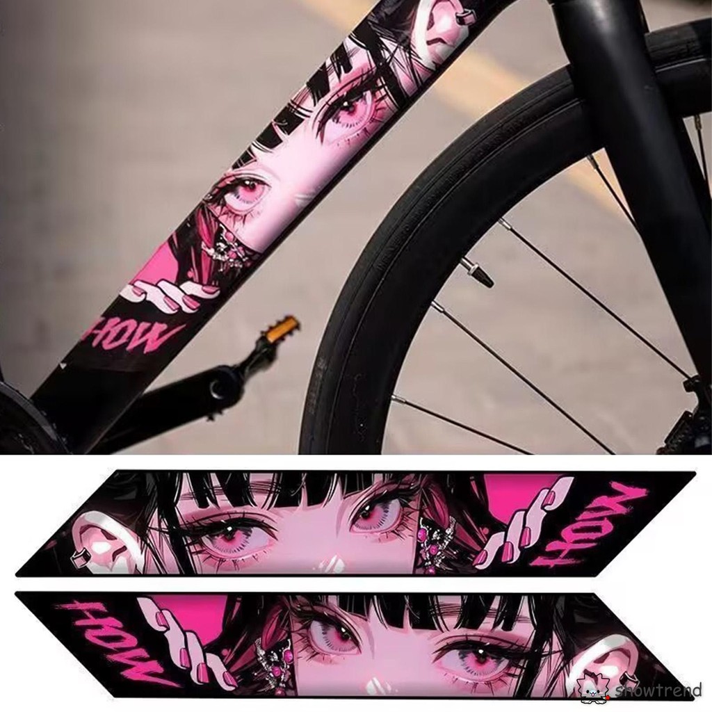 Bike Tube Frame Stickers Anti-Scratch Bike Waterproof Protective Film ...
