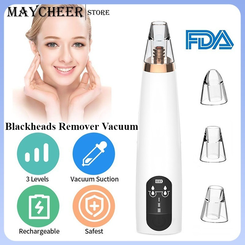 Blackhead Removal Vacuum Pores Remover Black Heads Remover Tools Facial ...