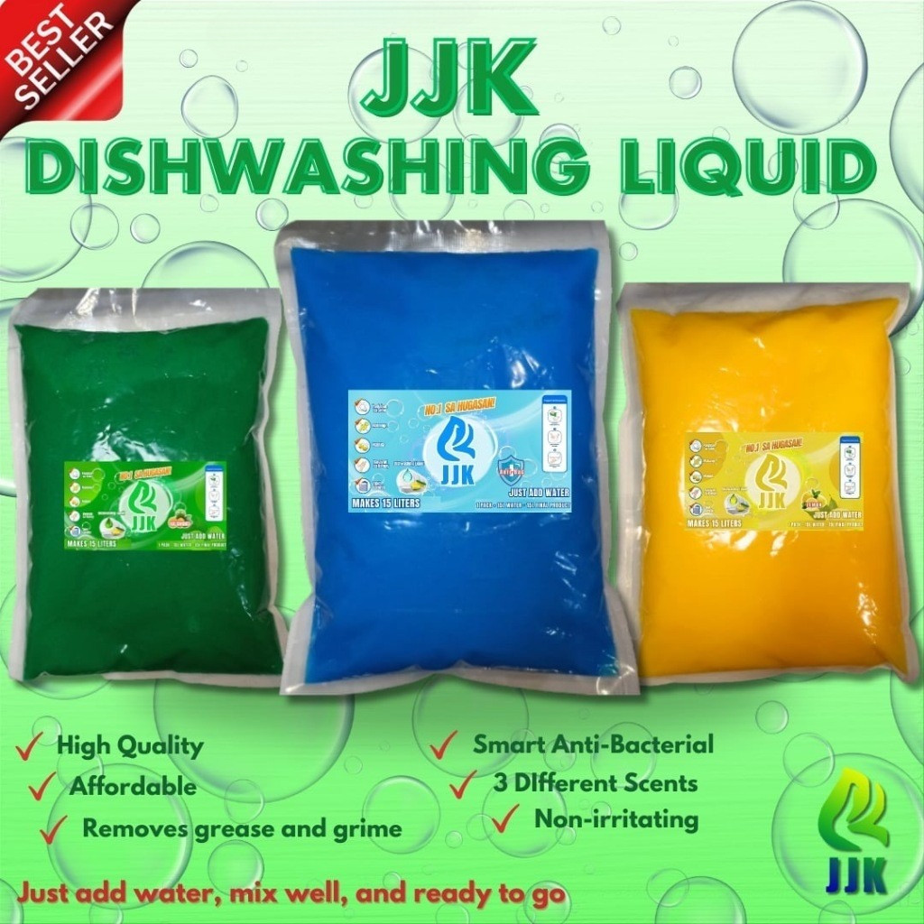JJK DIY dishwashing LIQUID KIT 3Lto15L Easy Mix formula-calamansi ...