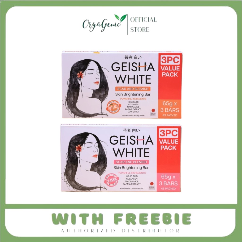 Geisha White Scar And Blemish Skin Brightening Soap With Kojic ...
