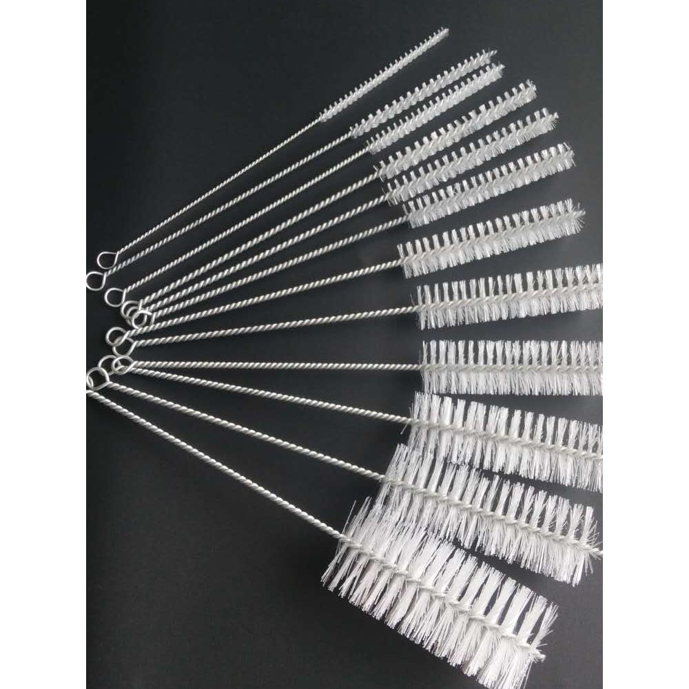 Nylon Test Tube Brush Inner Hole Cleaning Brush Round Industrial Pipe ...