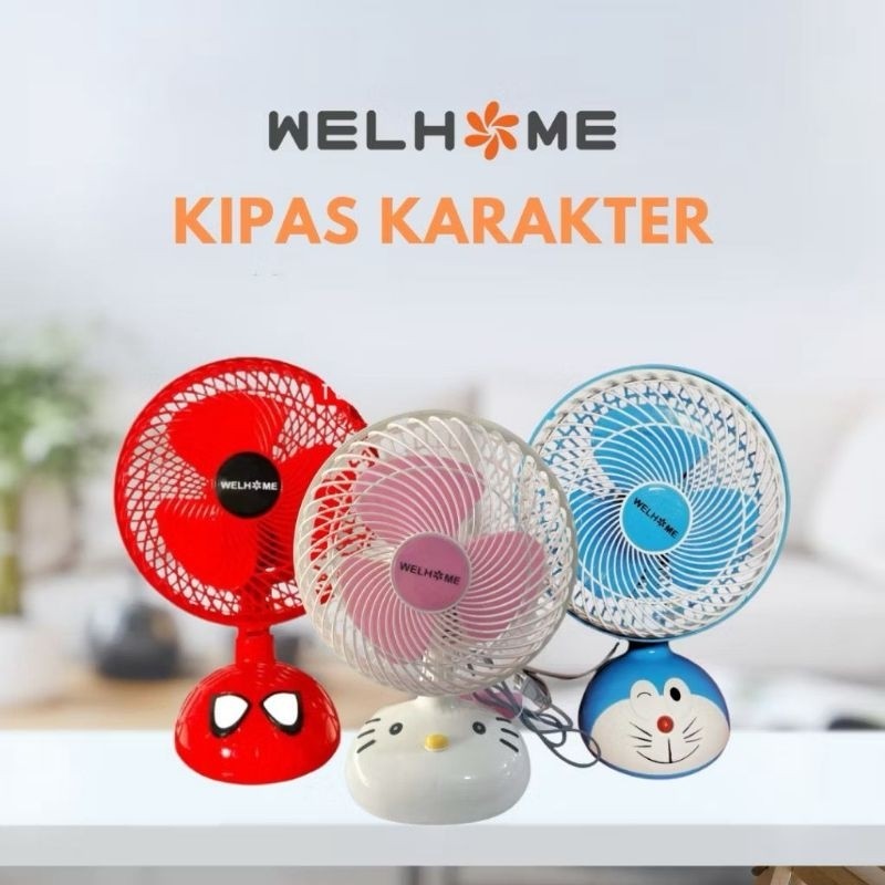 10 Inch Character Table Fan / Box Packaging | Shopee Philippines