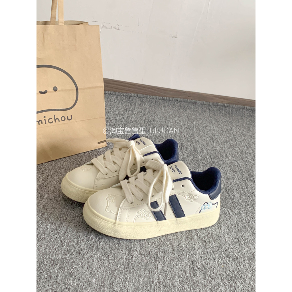 Ludan Korean Version Campus Sneakers - Women's 2025 New Style Thick ...