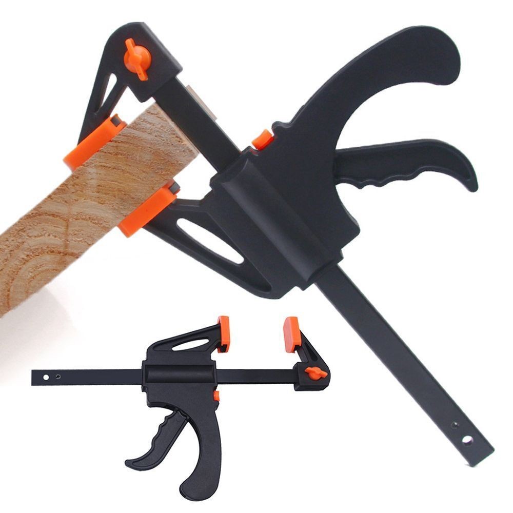 4 inch F-Clamp Woodworking Clamp Set Quick Grip Woodworking Bar Clamp ...