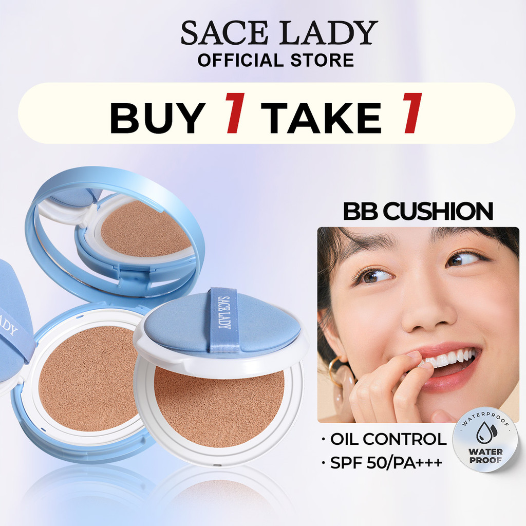 SACE LADY Sunscreen Air Cushion BB Cream Lasting Waterproof Oil Control ...