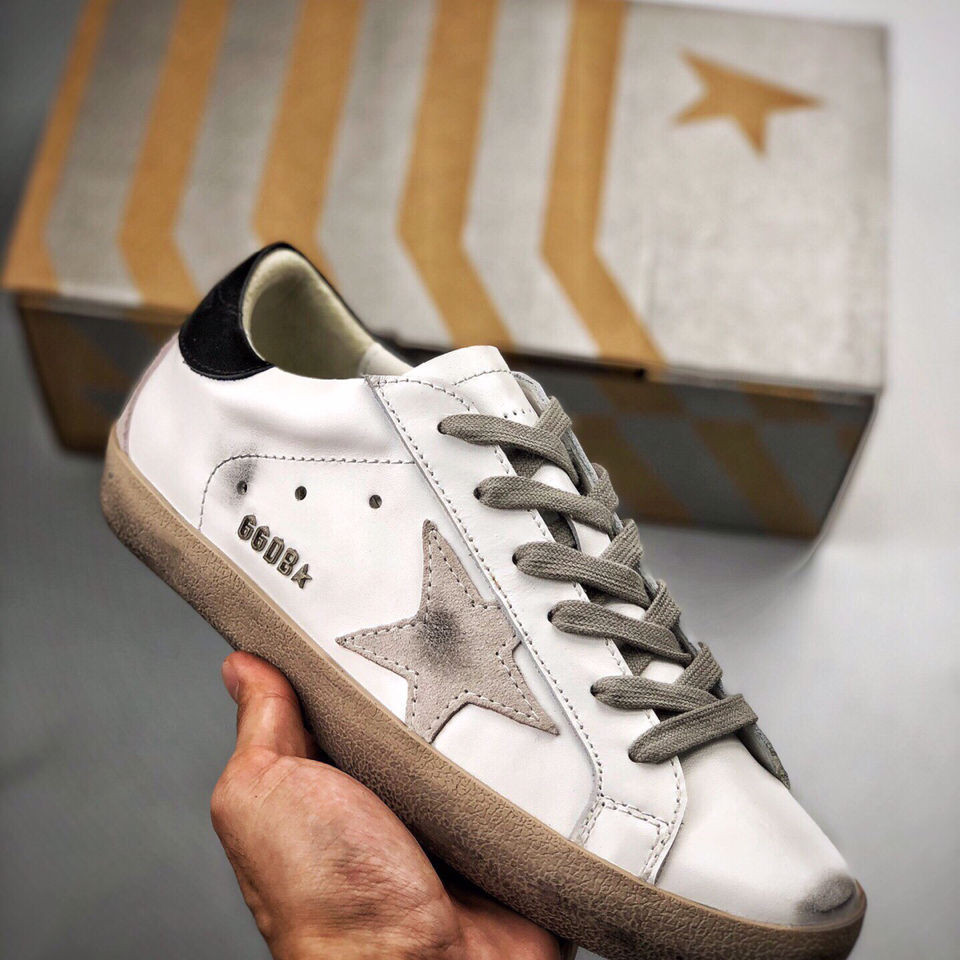 Golden Goose Small Size Distressed Distressed Shoes Men's Women's ...